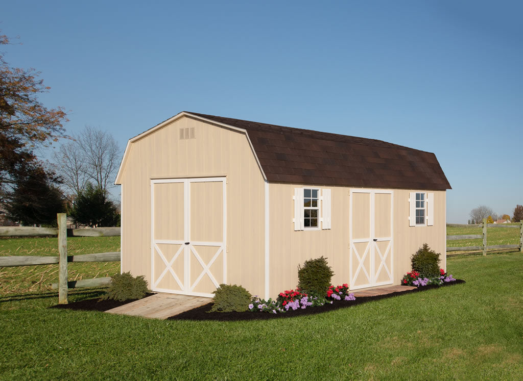 12x20 Dutch Barn, Ramp – Riehl Quality Storage Barns